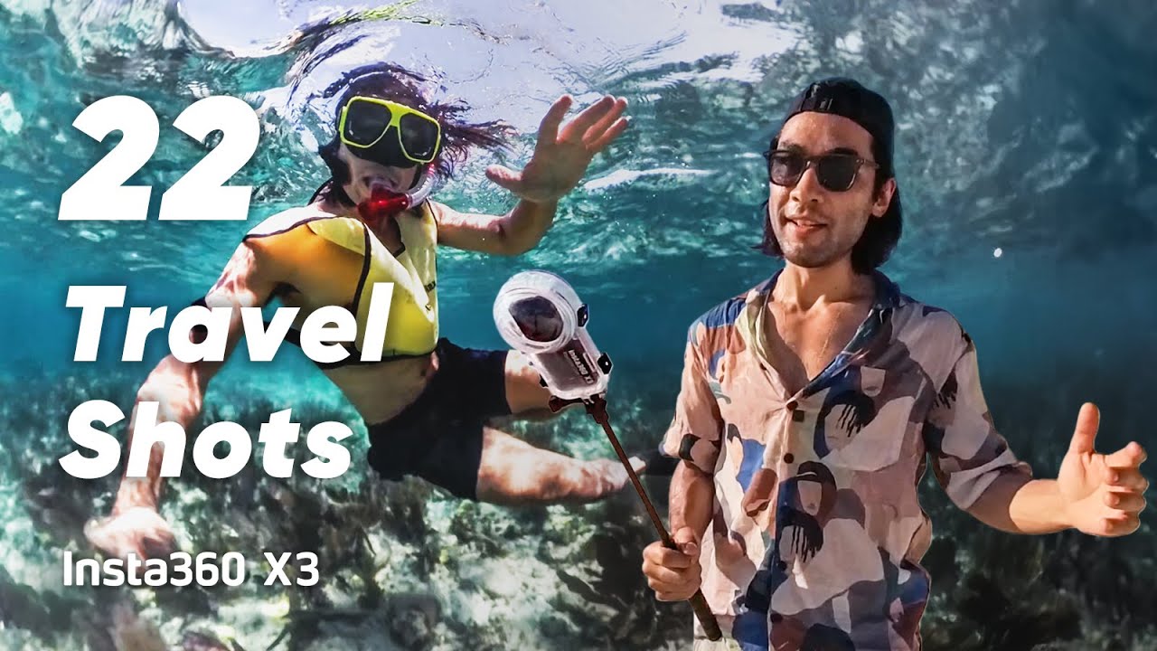 Insta360 X3 - 22 Creative Shot Ideas for Travel Videos (ft. Brandon Li ...